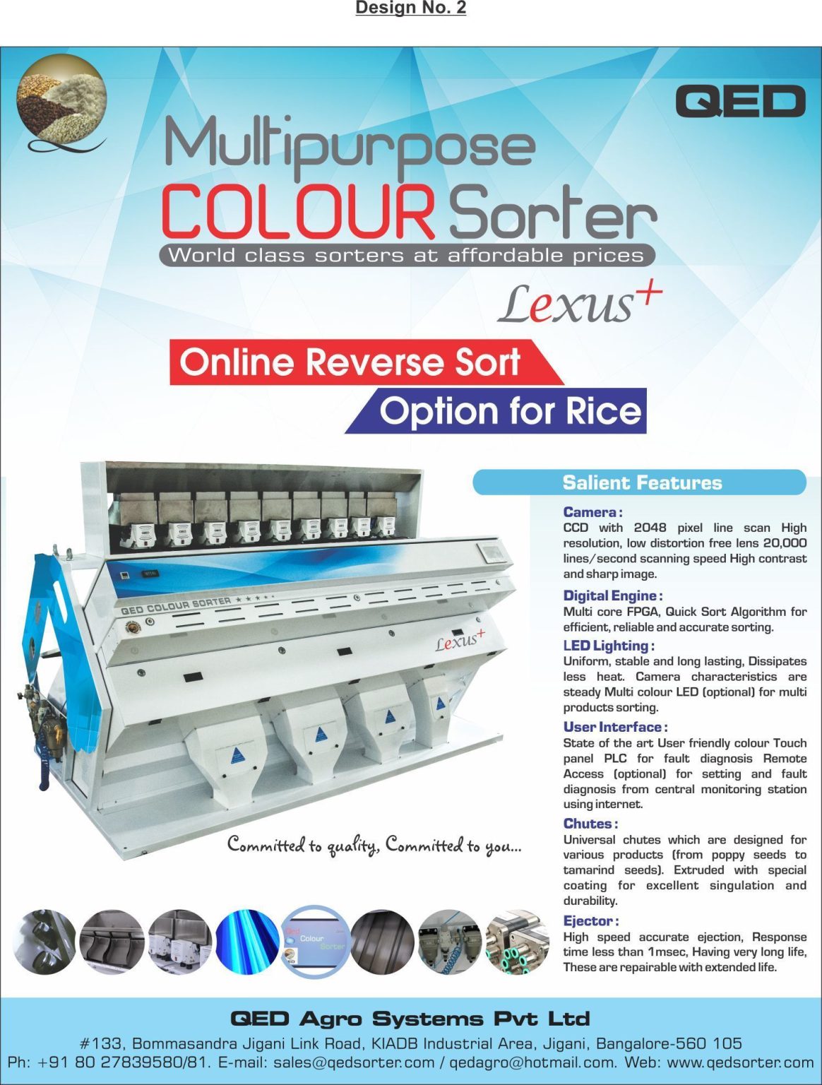 Sortex Machine Manufacturers » Commodities India